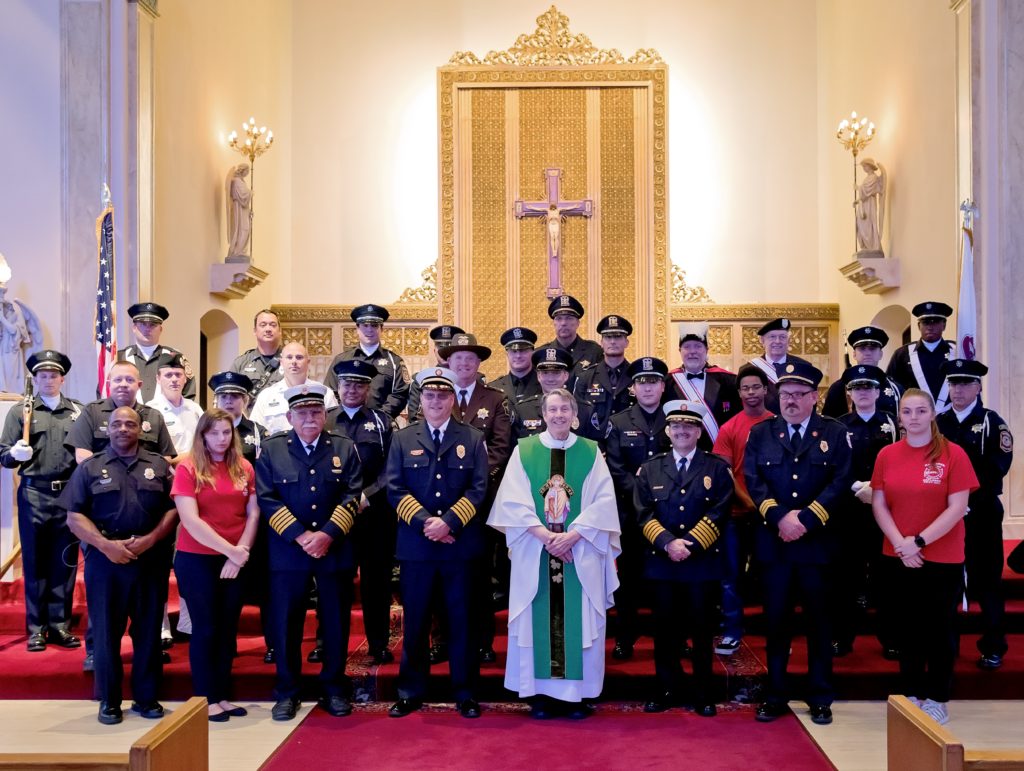 Historic St. Patrick’s Church Welcomes First Responders | The Viatorian ...