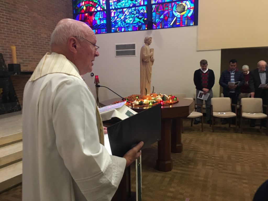 Fr. Dan Hall Returns to the Classroom | The Viatorian Community