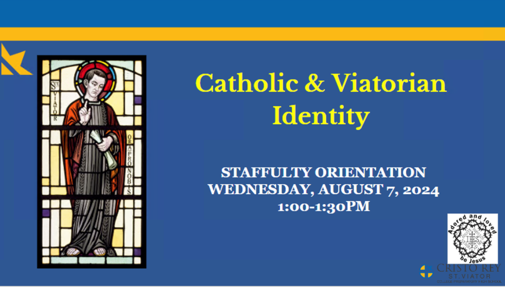 Viatorian Spirituality Provides Foundation for Cristo Rey St. Viator ...