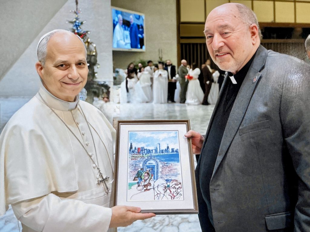 Pope Leo XIV Greets Fr. Mark Francis, CSV, at Audience | The Viatorian ...
